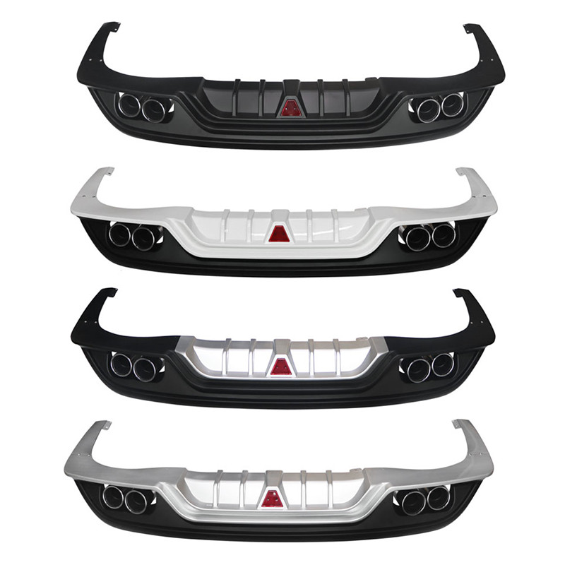 Warehouse price modified car body kit parts diffuser rear lip spoiler ...