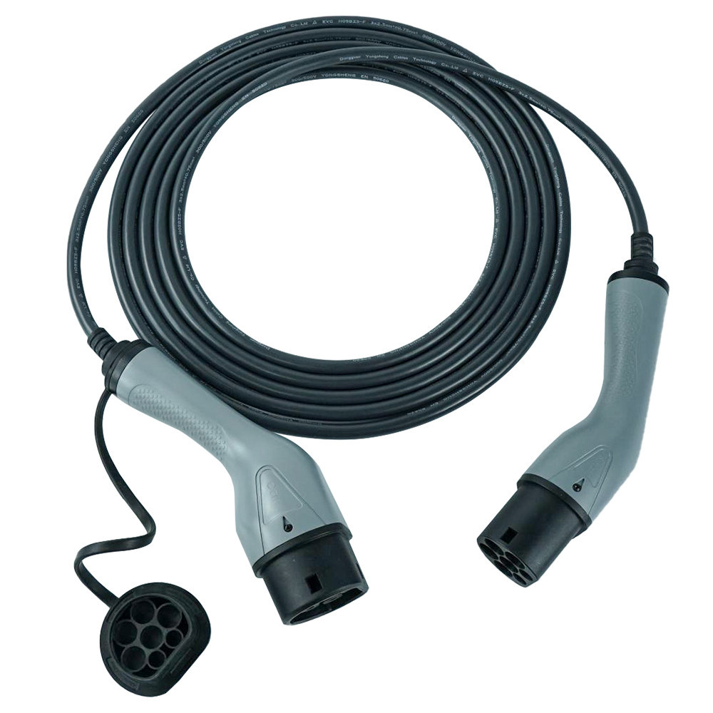 Factory customized EV cable type 2 16A 1phase 3.6KW 8M 1 phase 32A ...