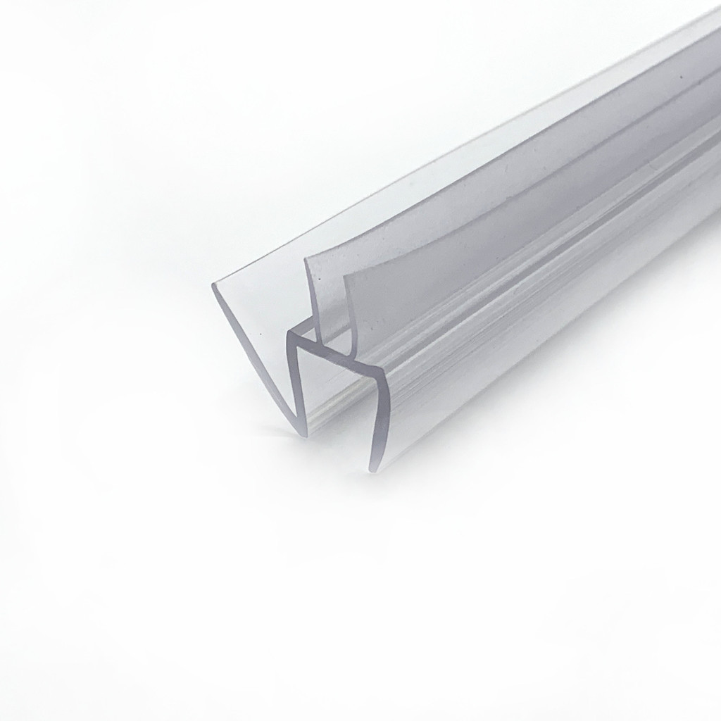 Waterproof Rubber Glass Shower Door Extrusion Plastic Edging For Sheet ...
