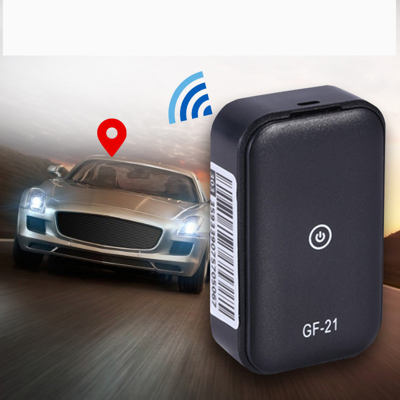 GF21 Mini Voice Activated Recorder GPS Locator Spy Real Time Sound ...