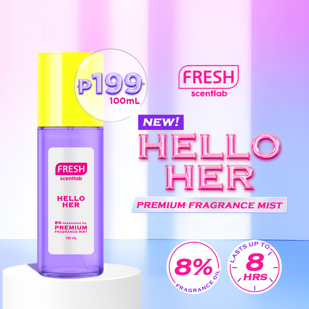 Fresh Scentlab Hello Her Premium Fragrance Mist 100 mL | Shopee Philippines