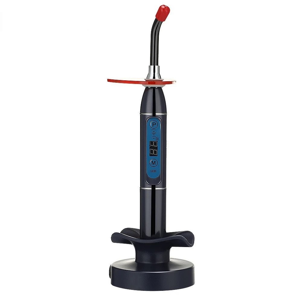 Wireless LED Dental Curing Light blue Cordless Cure Light Lamp Curing ...