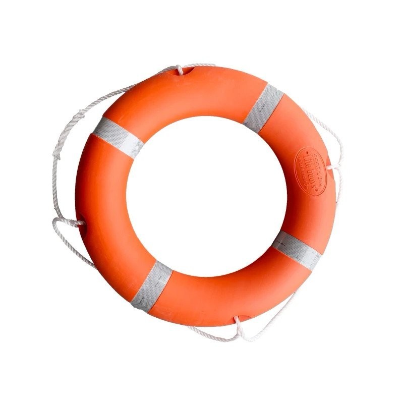CE/ MED SOLAS HDPE marine rescue HDPE marine rescue life saving ring buoy | Shopee Philippines