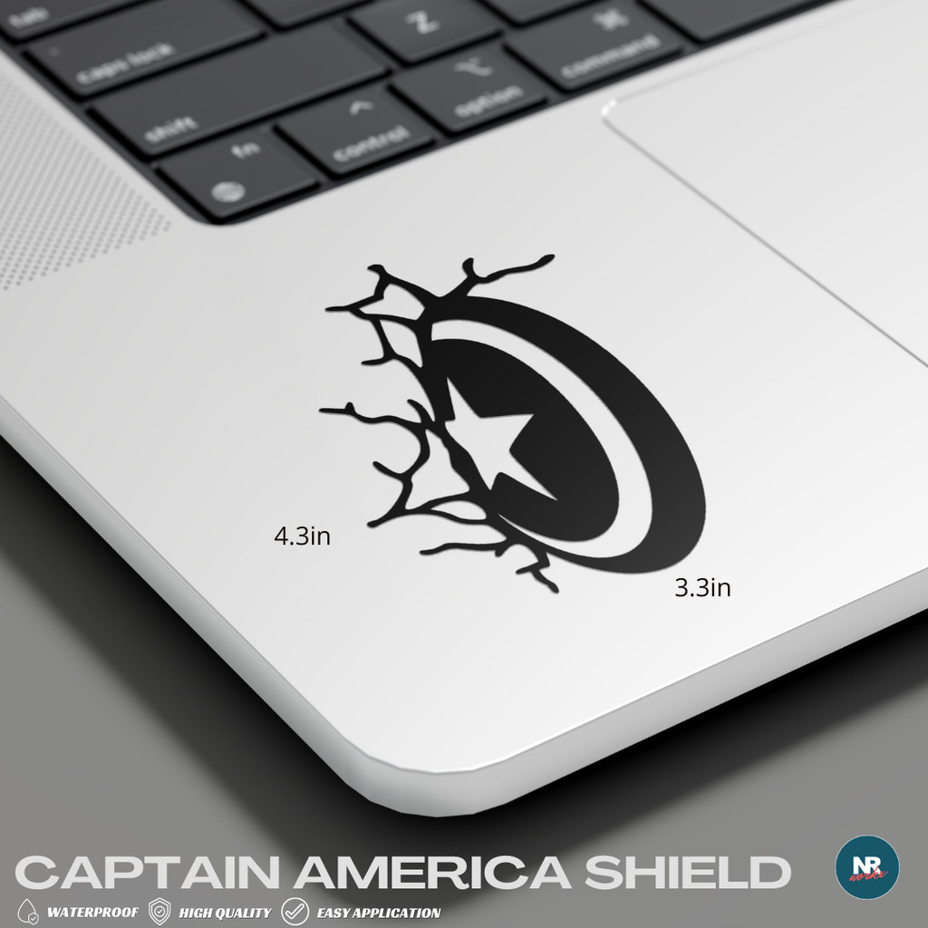 Captain America Shield Marvel Vinyl Decal MCU Sticker | Shopee Philippines
