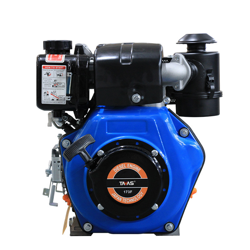 D178FA Single Cylinder 4 Stroke 5.5hp Diesel Engine with Recoil Starter ...