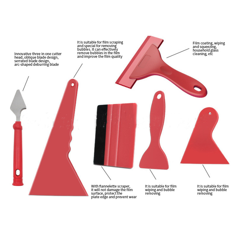 ๑Car Wrapping Tint Application Car Foil Set Kit Car Tools Vinyl Wrap ...