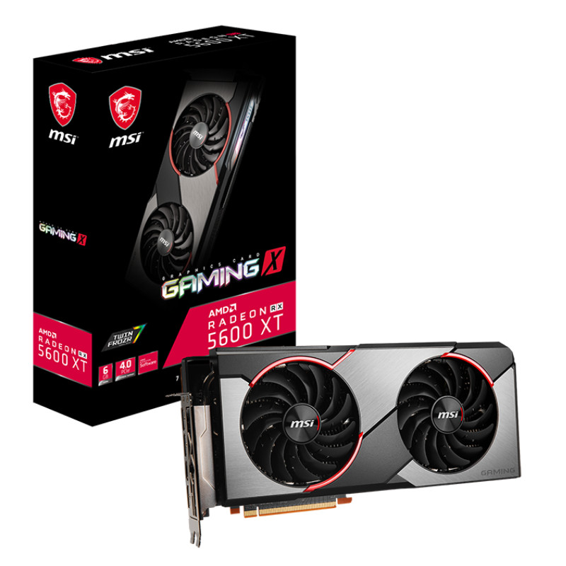 Used Hot Sale MSI RX 5600 XT 6GB AMD Radeon DDR6 GPU Gaming Graphics ...