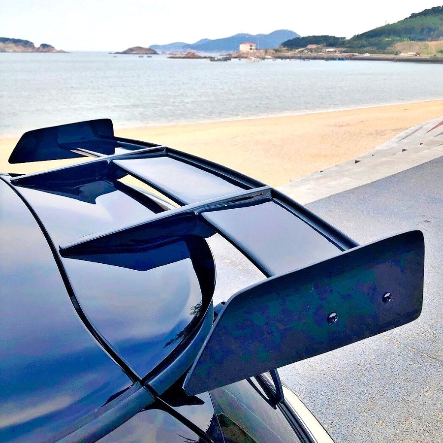 ⚕Car-styling RK Style Fiberglass Rear Spoiler For Mini Cooper S F56 (S ...