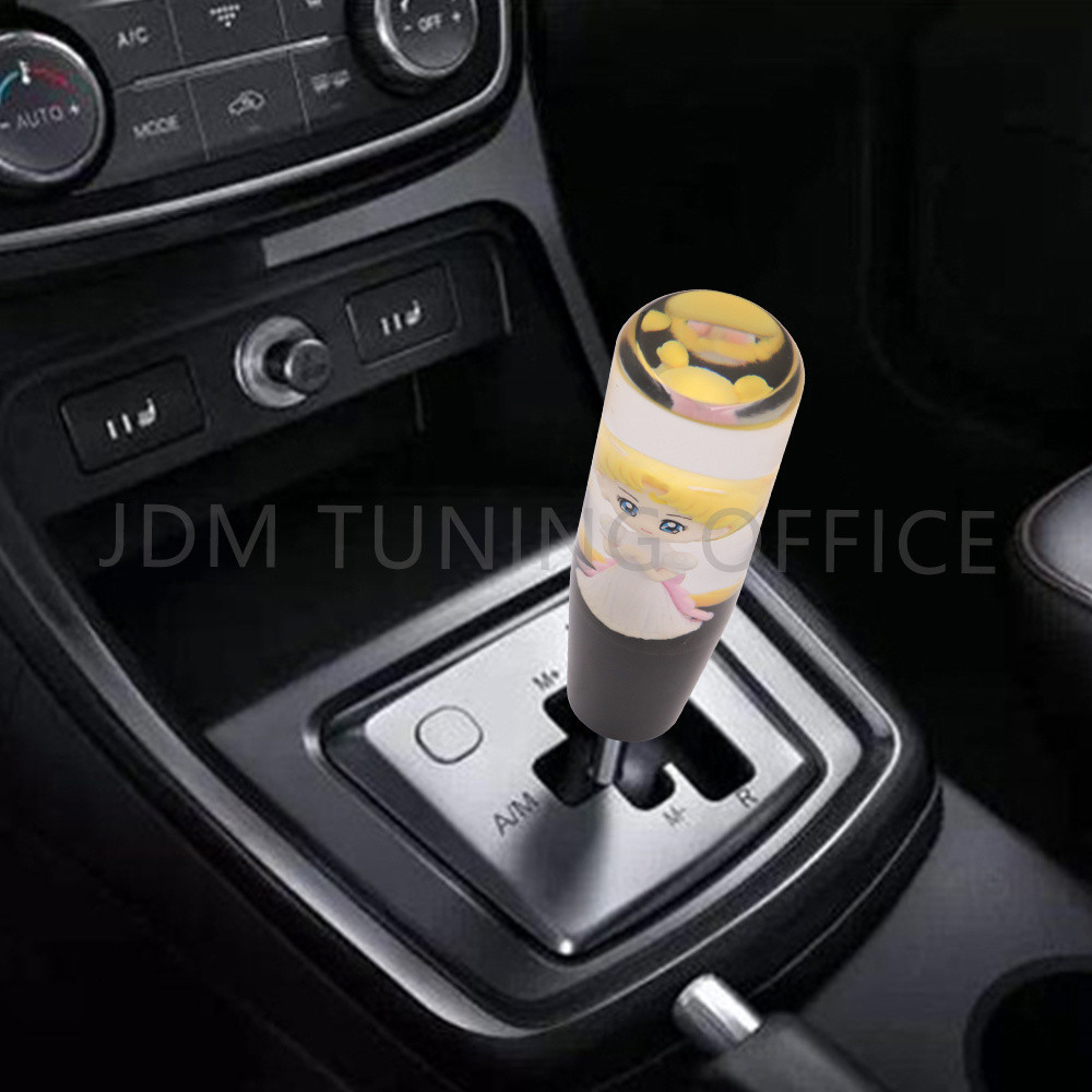 Universal JDM Pretty Girls Acrylic Gear Shift Knob Cartoon Kawaii Anime ...
