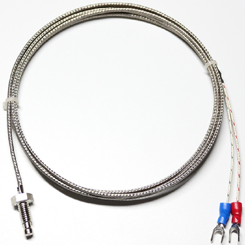 1M/2M/3M K Type Thermocouple Control Thread M6 Screw Probe Temperature ...