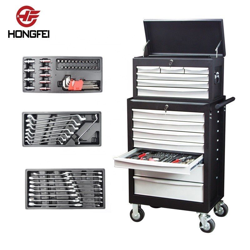 Automobile Workshop Tool Set with Trolley Tool Cabinet | Shopee Philippines