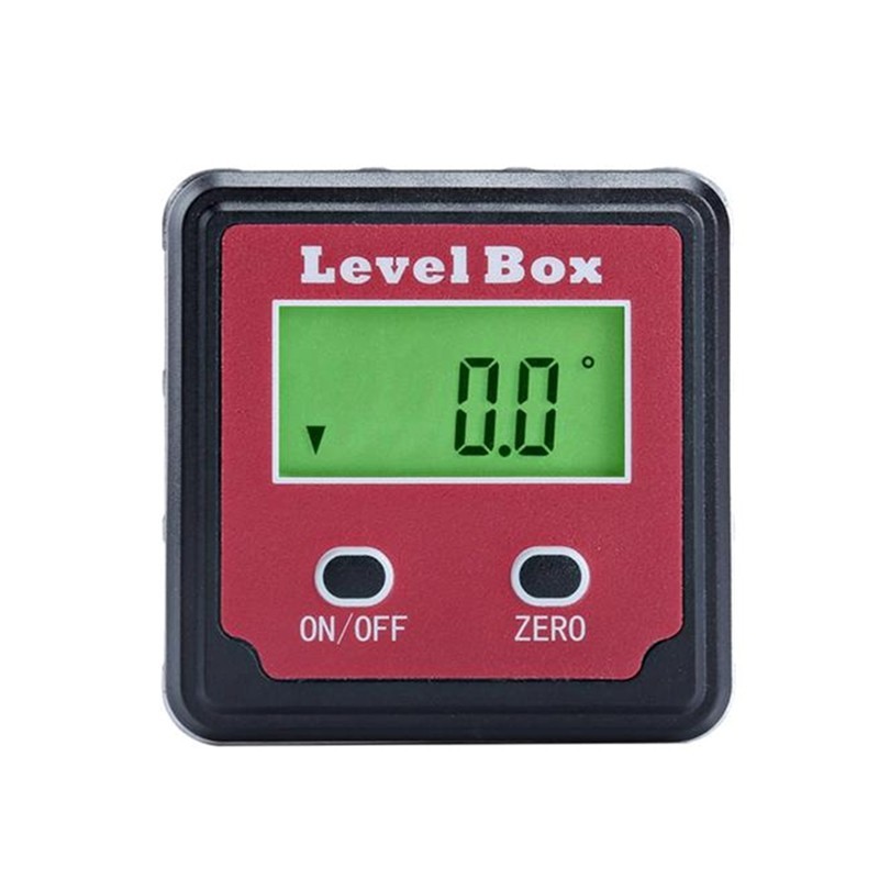 유360 Bevel Box Precision Digital Protractor Inclinometer Metal Surfaces ...