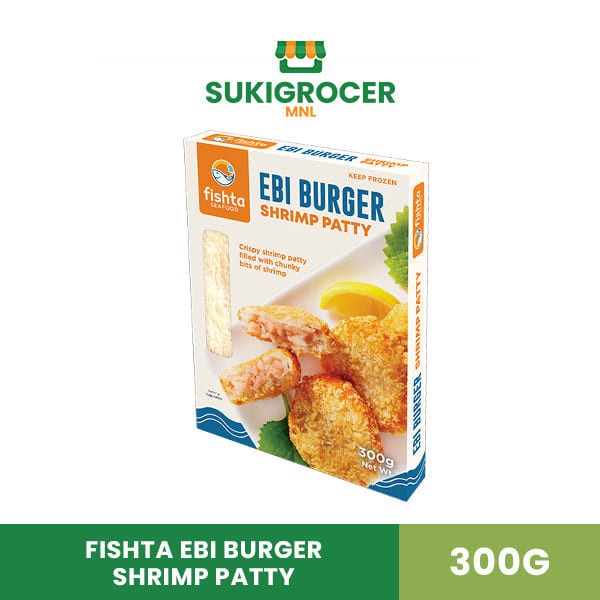 Fishta Ebi Burger Shrimp Patty 300G | Shopee Philippines