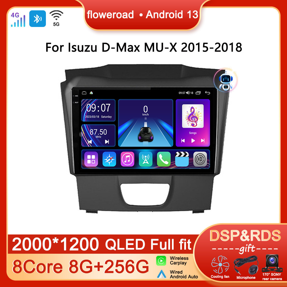 ๑Touch Screen Android For Isuzu D-MAX DMAX 2020 Car Radio Multimedia ...