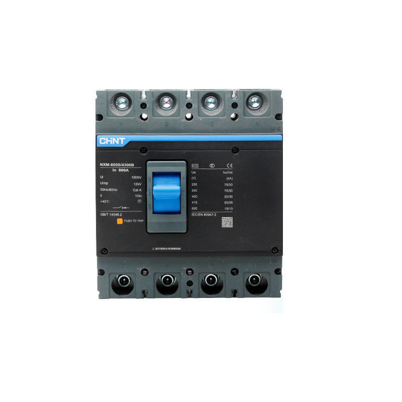 chint mccb 3P-4P 800A 1000A 1250A plastic case circuit breaker | Shopee ...