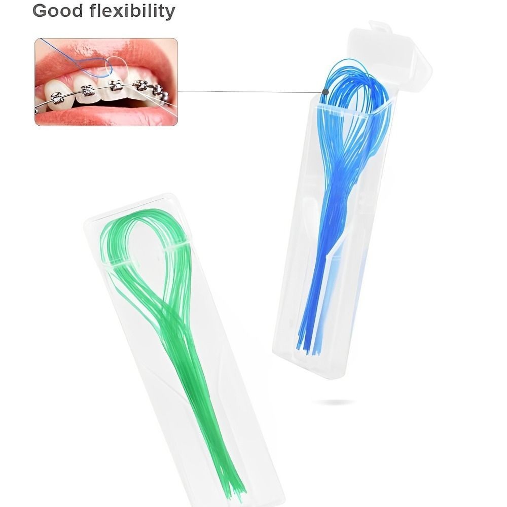 Orthodontic Dental Floss Threaders Wire Holders Braces Bridges Implants ...
