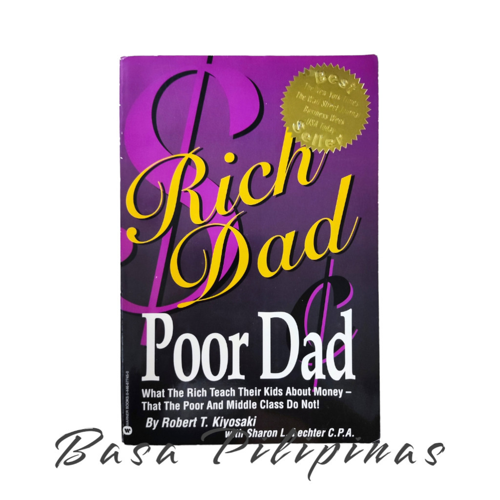 TWSI: Rich Dad Poor Dad by Robert T. Kiyosaki | Basa Pilipinas | Shopee ...
