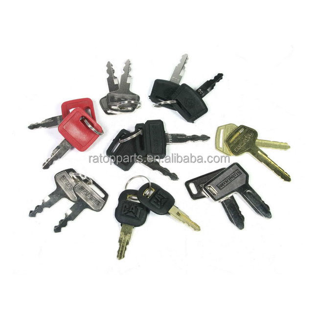 ALL MODEL IGNITION SWITCH KEYS Starter key FOR EXCAVATOR | Shopee ...