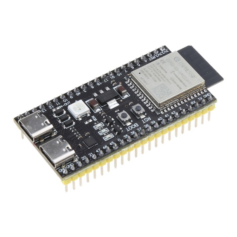 ☼ESP32-S3-DevKitC-1 ESP32-S3 WiFi Bluetooth-compatible BLE 5.0 Mesh Development Board ESP32 Wir ...