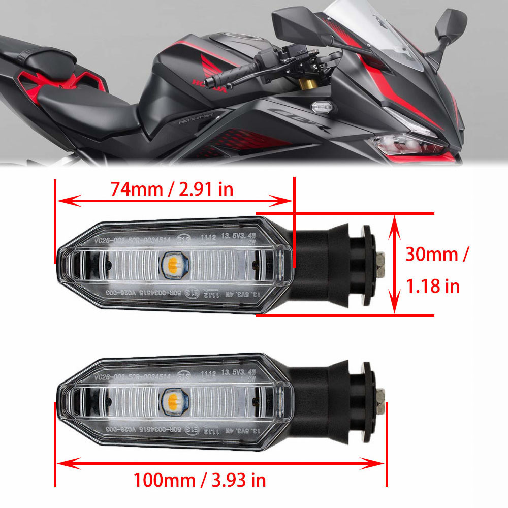 ☏LED Turn Signal Indicator Light For HONDA NC700 NC 750 S X DCT CTX700 ...