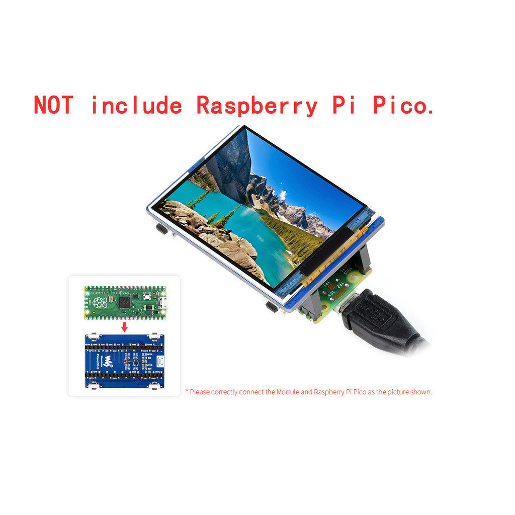 2inch 320X240 SPI LCD Display Screen Module HAT for RasPi RPI Raspberry ...