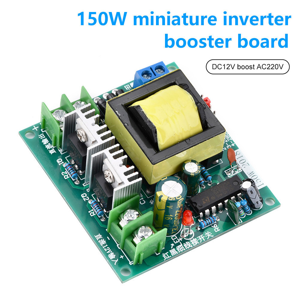 DC-AC Boost Inverter 12V to 220V Step UP Power Supply Module Inverse ...