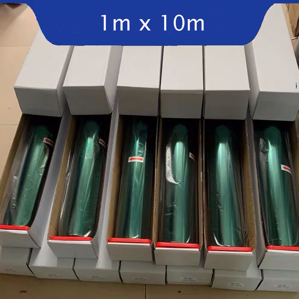 ♠1m x 10m Green 68% VLT Windscreen Front Window Tint Solar Protection ...