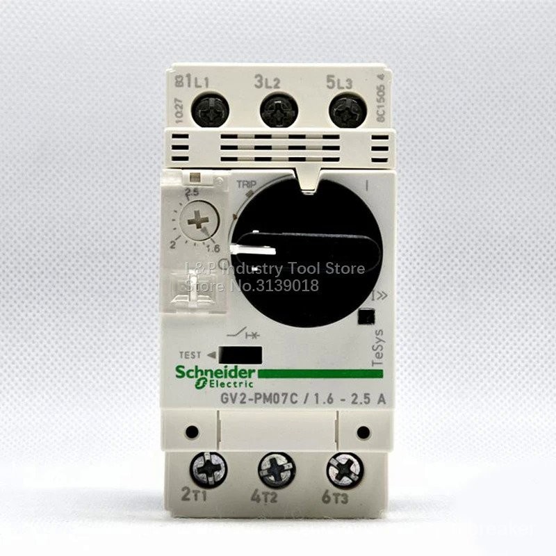New Material Black Original Schneider Electric Product GV2-PM07C Motor ...