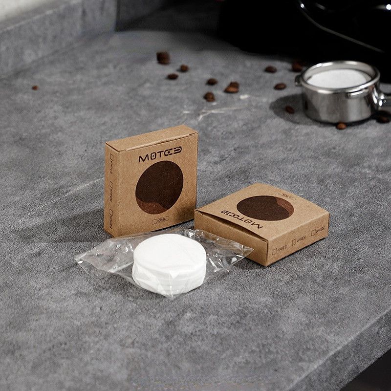 100 Pcs Coffee Paper Filter 51/54/58mm for Espresso Machine Unbleached ...