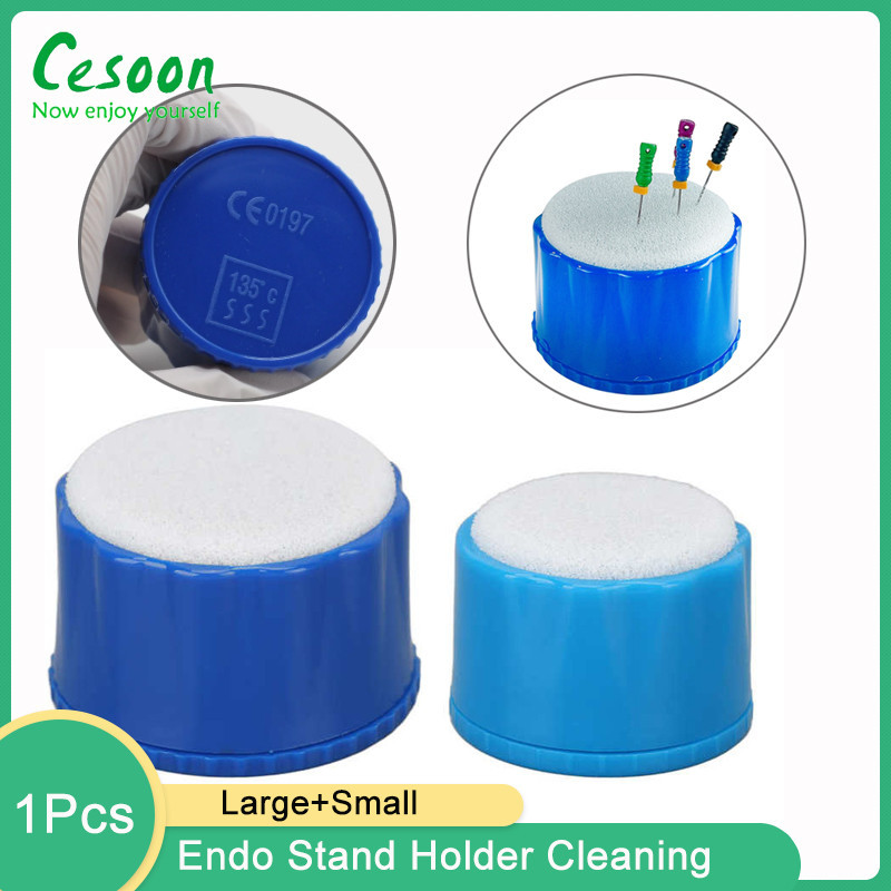 Dental Round Endo Stand Holder Cleaning Autoclavable Foam File Drill ...