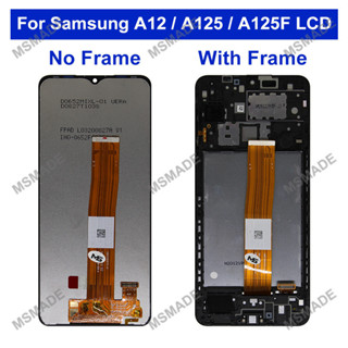 SM-A125F A125F/DS Display For Samsung Galaxy A12 Display A12 Nacho LCD Touch Screen Digitizer ...
