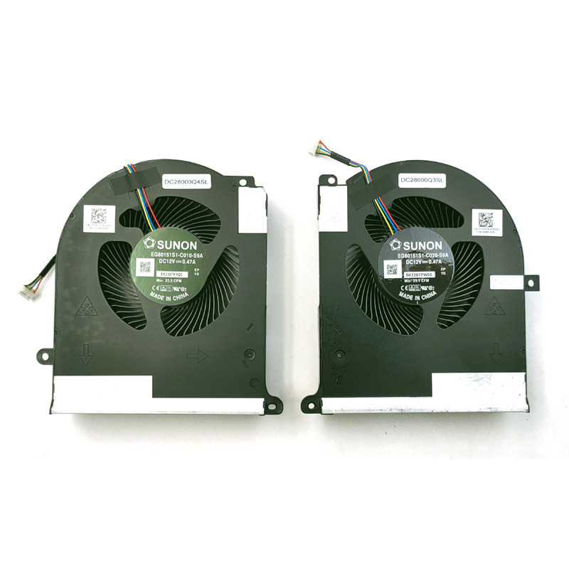 New For Dell Alienware Area-51m R2 RTX-2080 CPU & GPU Cooling Fan One ...