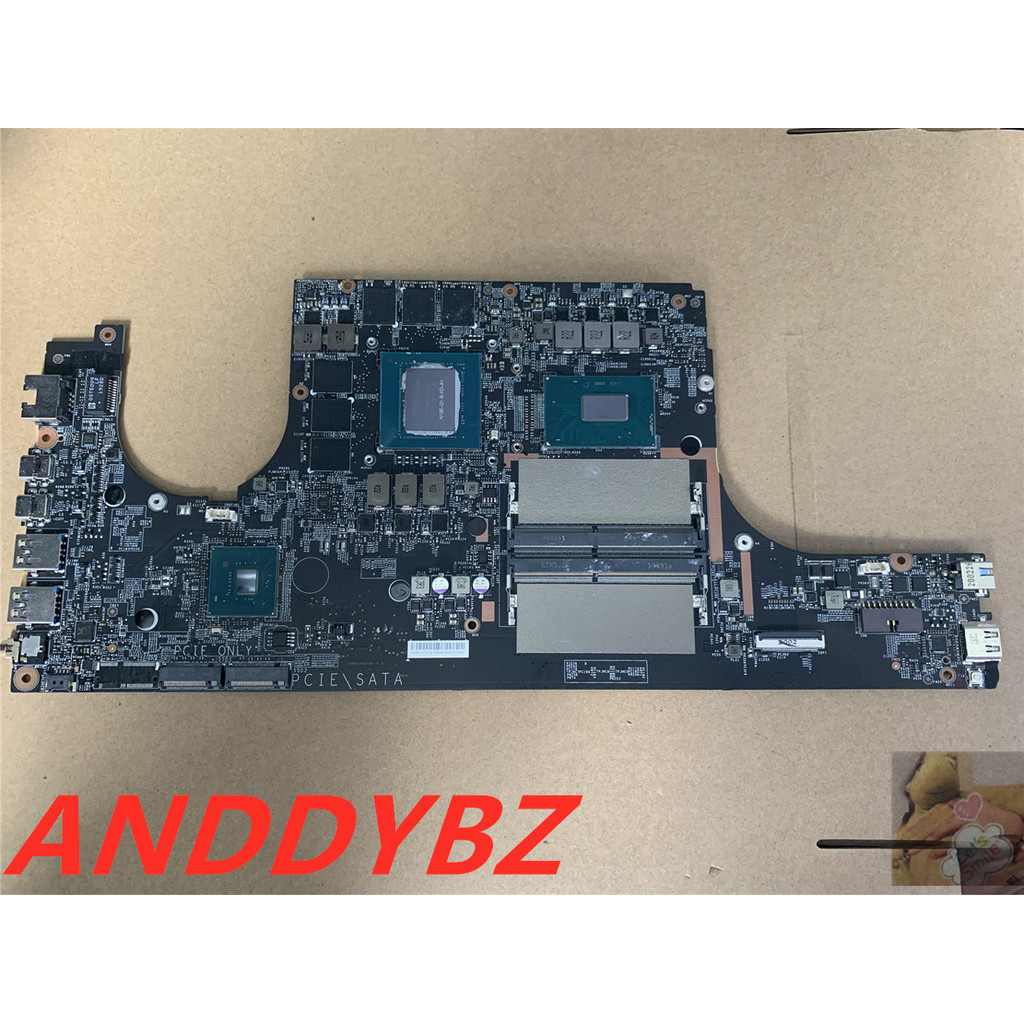 ♠Used MS-16W11 VER 1,0 FOR MSI MS-16W1 GF65 LAPTOP MOTHERBOARD WITH i7 ...