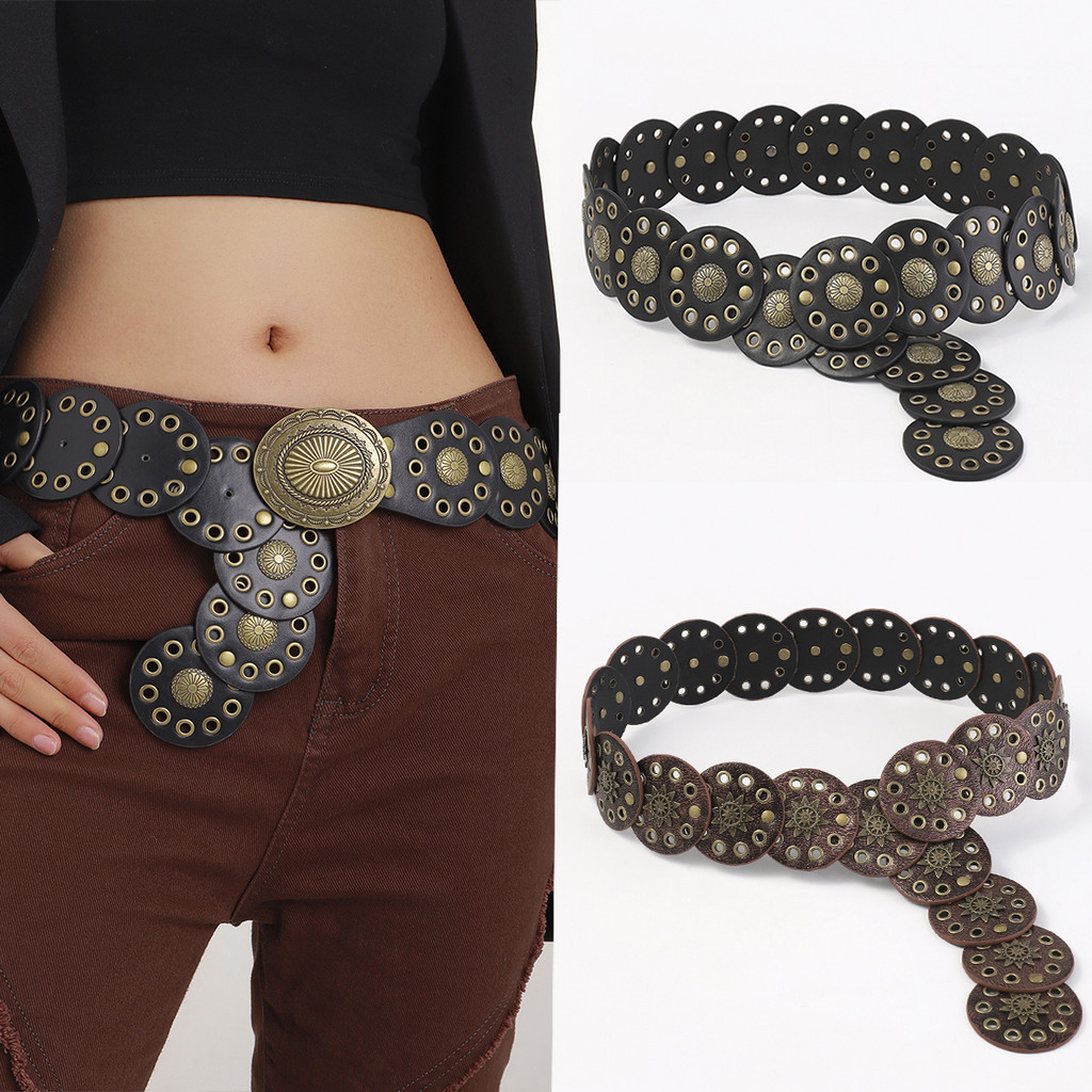 Retro American Millennium Style Hot Girl Rivet Stitching Personalized ...