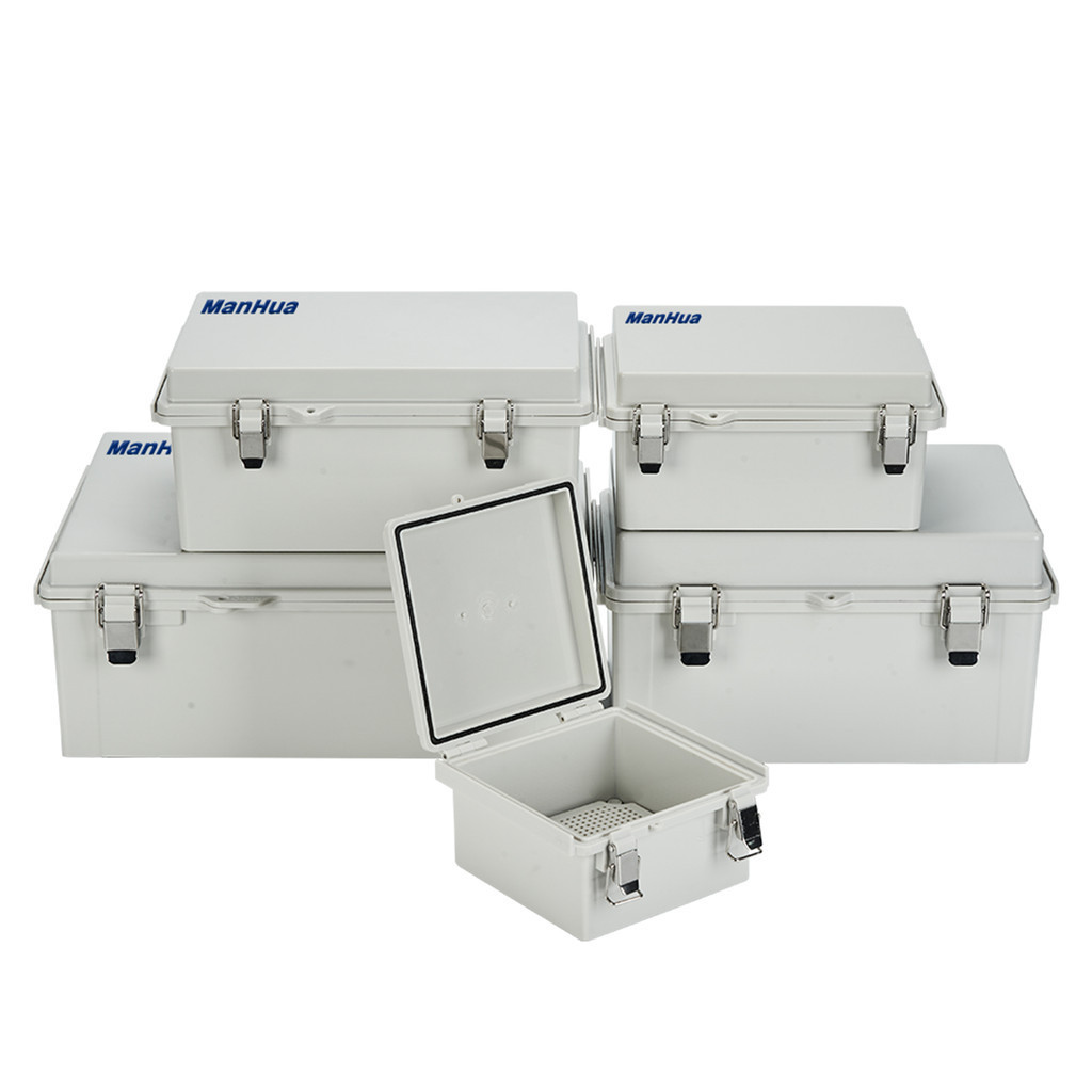 Hinged Cover Stainless Steel Latch 220x170x110mm Junction Box with ...