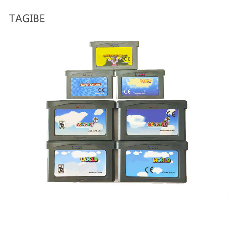 Yoshi's Kart Advance Island Luigi Video Game Cartridge 32 Bit Console ...