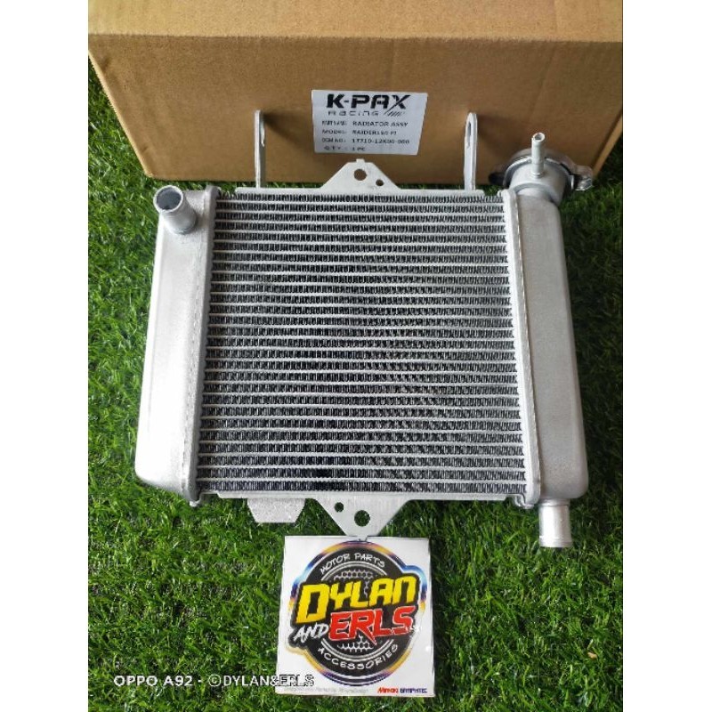 KPAX RACING RADIATOR ASSY FOR SUZUKI RAIDER 150 FI | Shopee Philippines