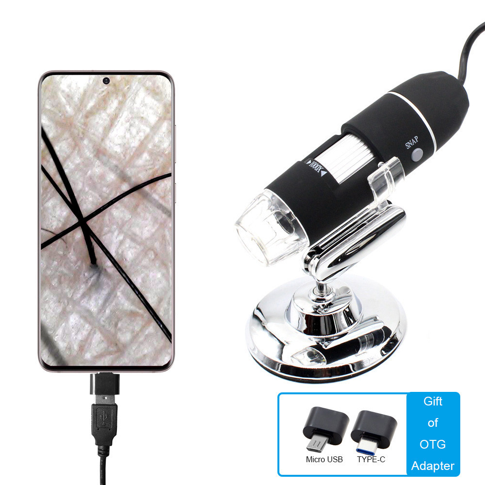 ☝1000x LED USB Digital Microscope Endoscope Camera Microscopio for ...