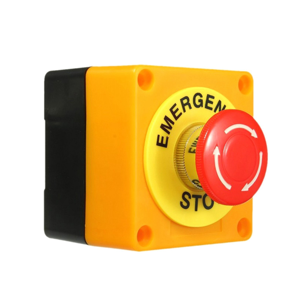 ☽2PCS LAY37-11ZS Elevator Freight Elevator Emergency Stop Button Switch ...