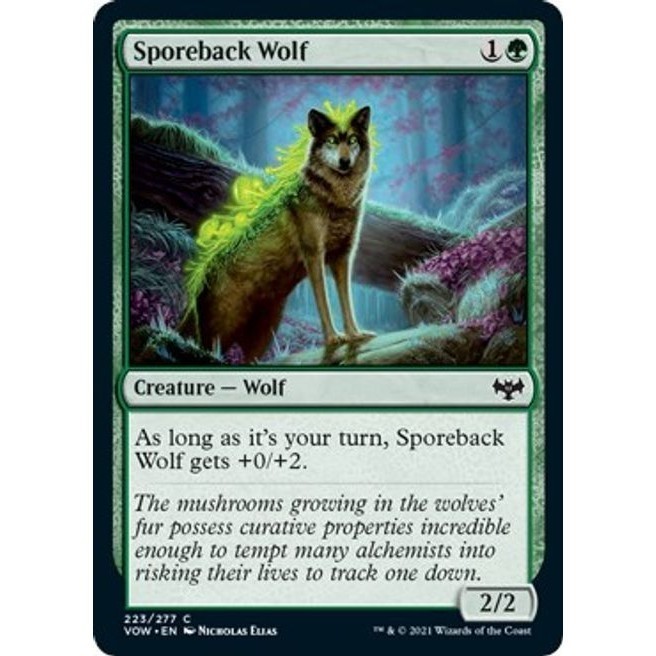 Sporeback Wolf - Magic The Gathering (MTG) | Shopee Philippines