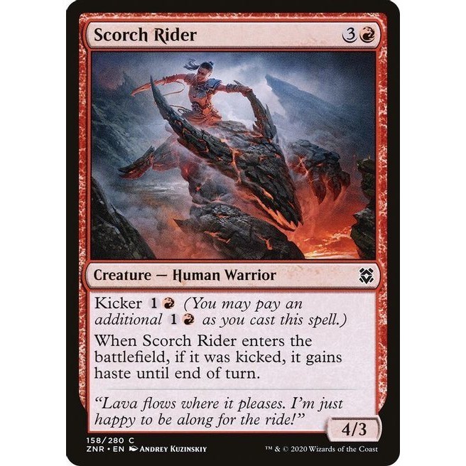 Scorch Rider - Magic The Gathering (MTG) | Shopee Philippines