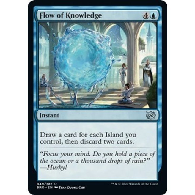 Flow of Knowledge - Magic The Gathering (MTG) | Shopee Philippines