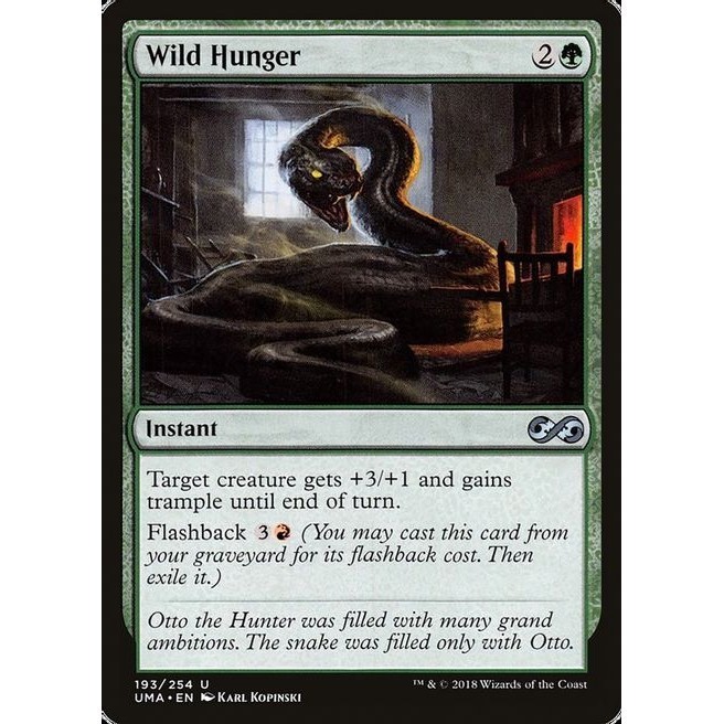 Wild Hunger - Magic The Gathering (MTG) | Shopee Philippines