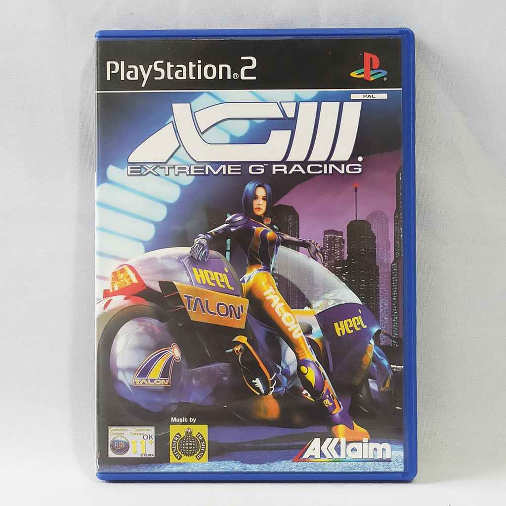 XG3 Extreme G Racing PS2 PlayStation 2 Video Game - PAL REGION ONLY ...