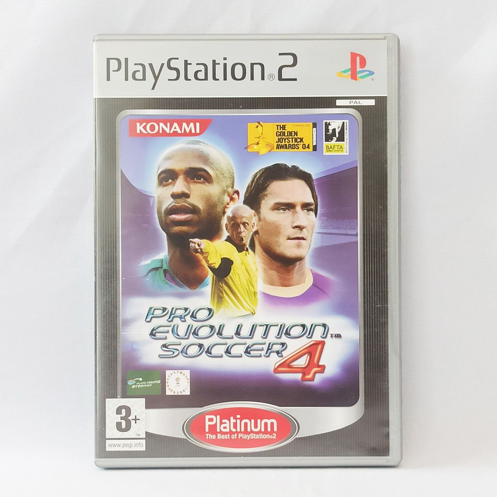 Pro Evolution Soccer 4 PS2 PlayStation 2 Video Game - PAL REGION ONLY ...