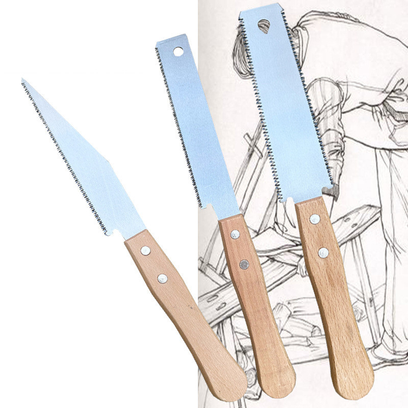 310/305mm Woodworking Tools Steel Saw Double/Single Edged Japanese Pull ...