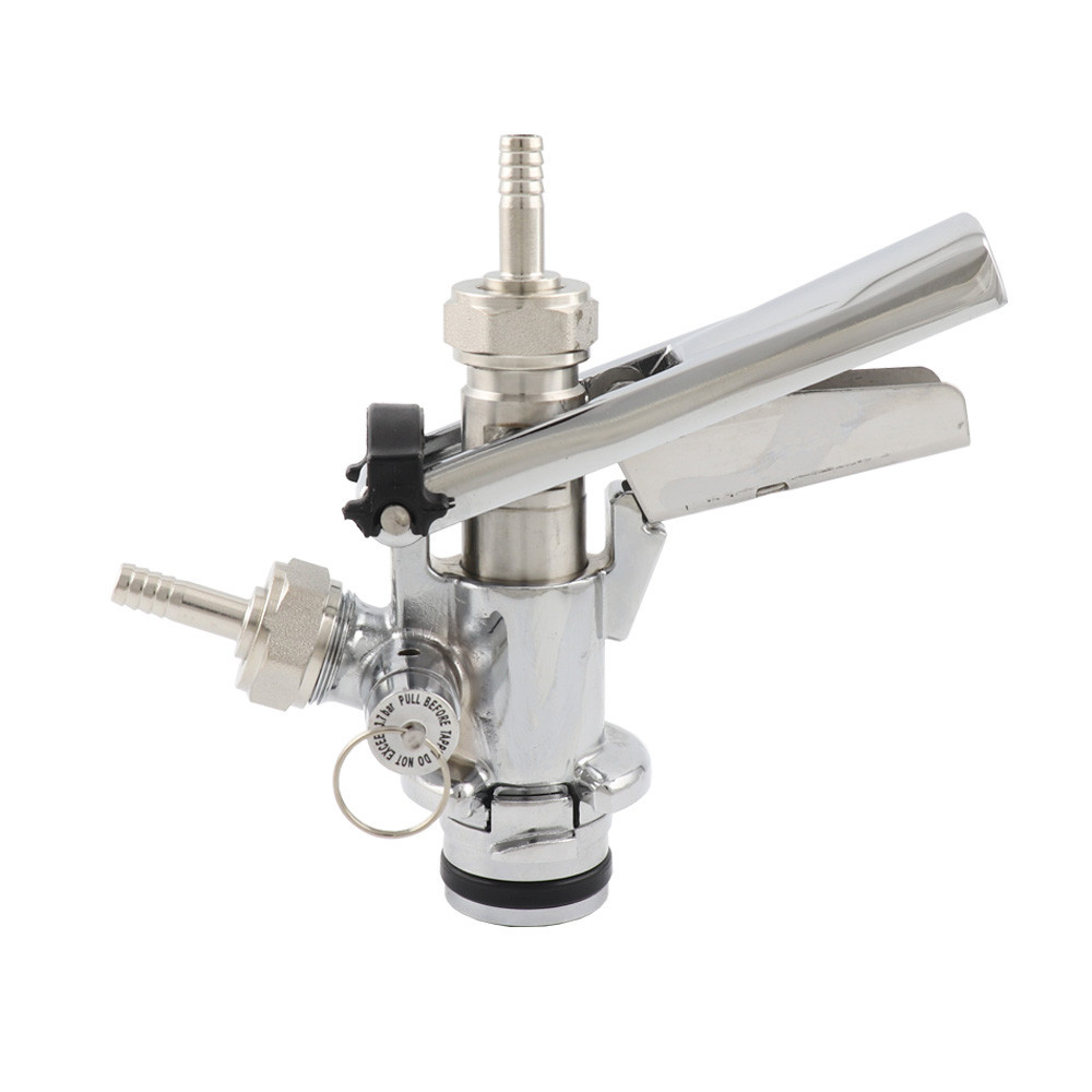 Draft Beer Keg Coupler U Type Dispenser Tap Home Brewing Kegerator ...