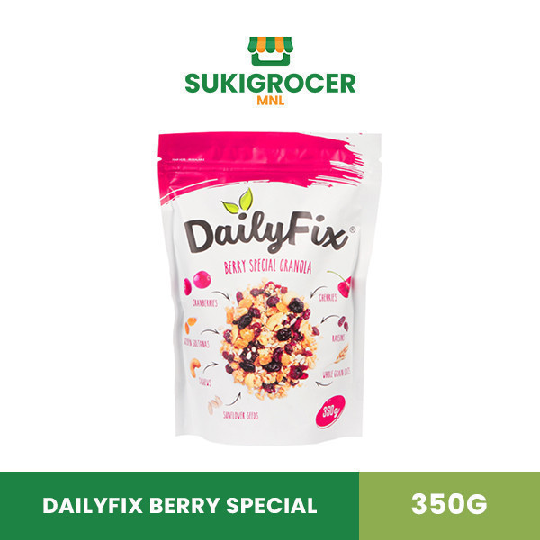 Dailyfix Berry Special Granola 350G | Shopee Philippines
