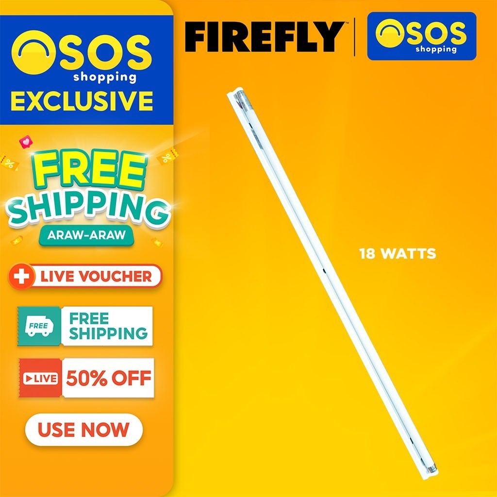 FIREFLY ECOLum Original 18watts LED T8 Tube & Box Type Set Daylight ...
