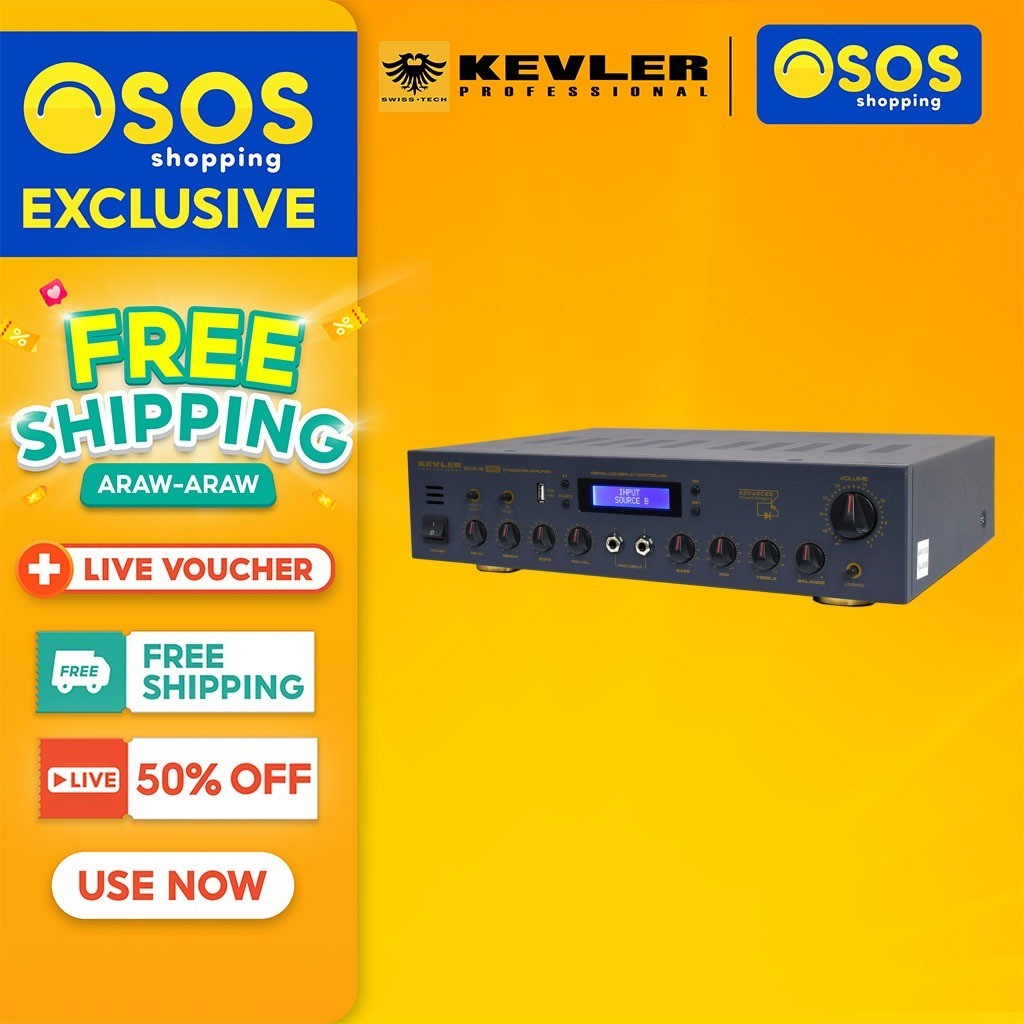 Kevler Professional GX-3UB PRO 300W x2 (black) W/ USB, Bluetooth, FM ... Kevler Professional GX-3UB PRO 300W x2 (black) W/ USB, Bluetooth, FM ...